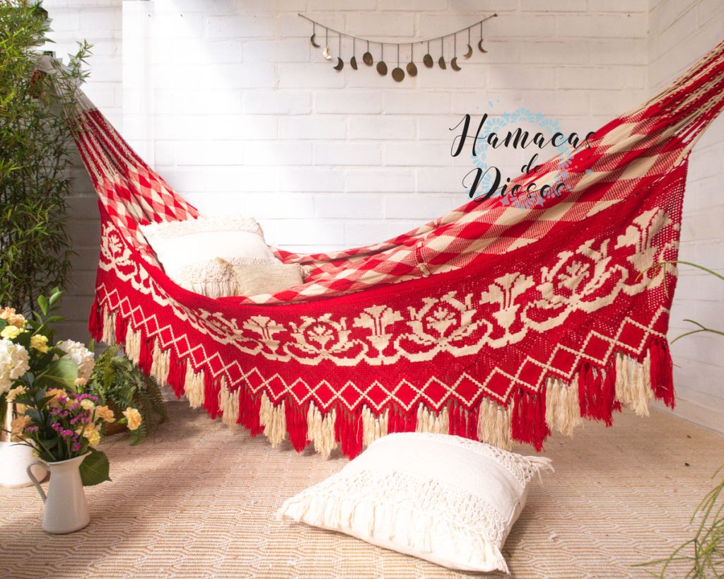 Chinchorro Wayúu Cardenal - Hamacas 100% artesanales - Hamacas de Dioses